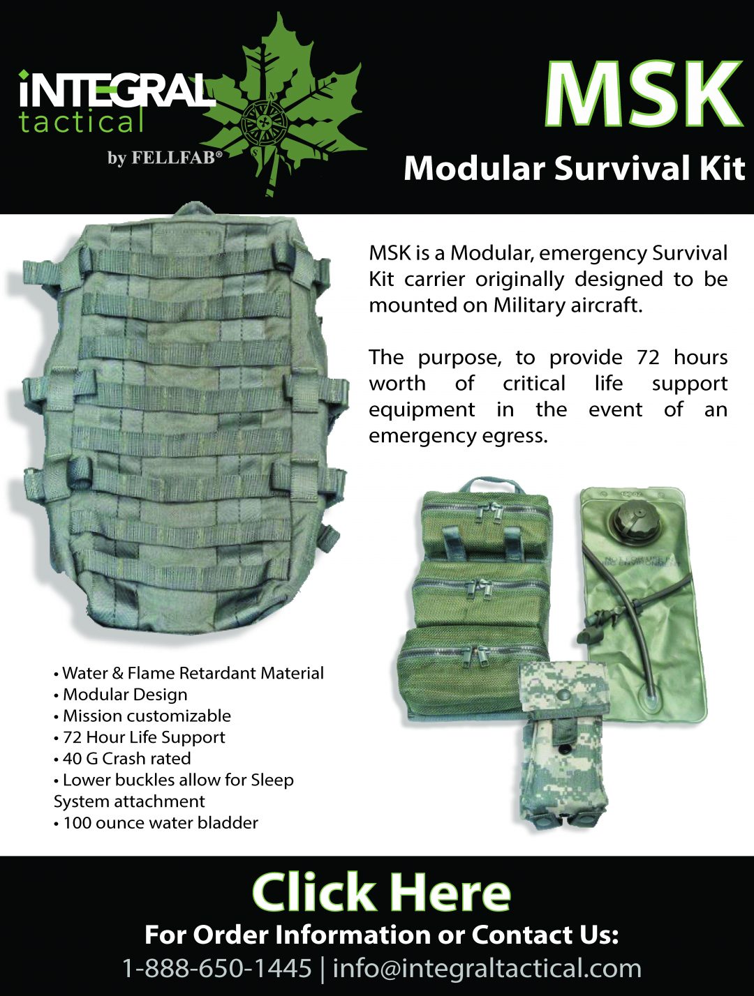 MSK Modular Survival Kit - Fellfab
